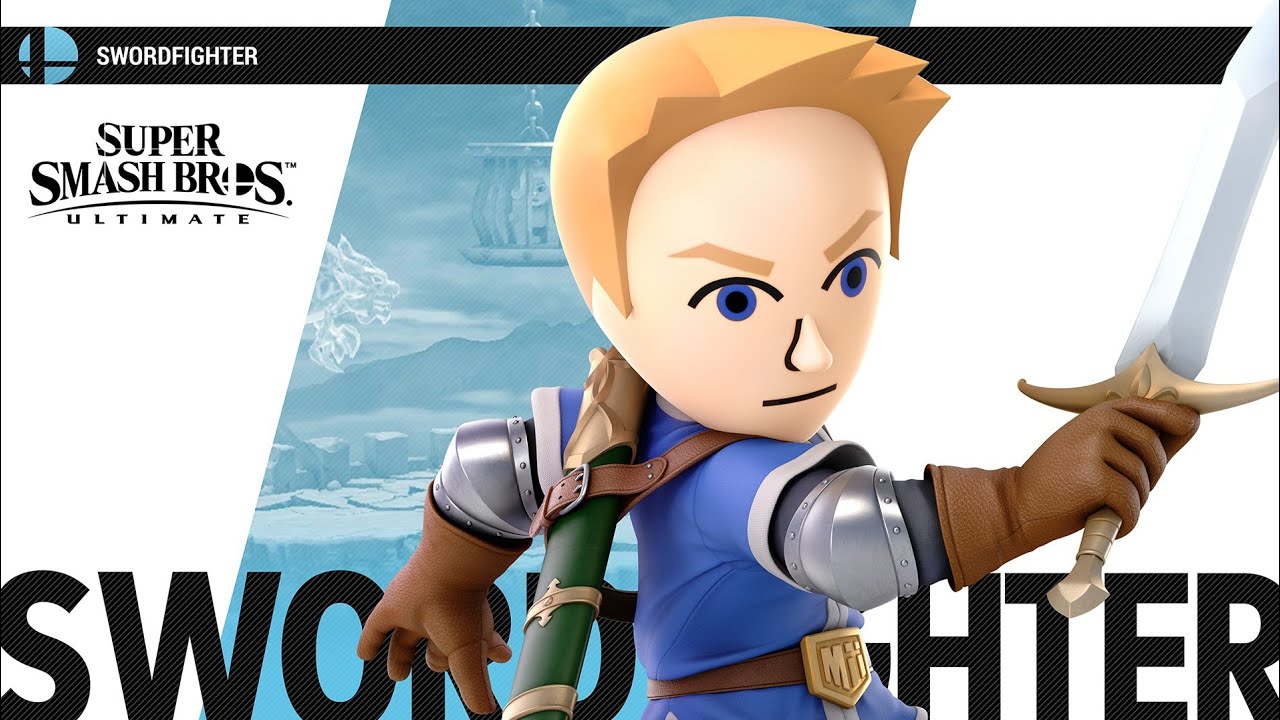 Smash Ultimate Online Gameplay: Mii Sword Fighter Team Battle Quickplay ...