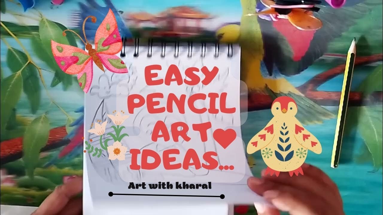 How to draw | a beautiful pencil art ideas | Art with kharal - YouTube