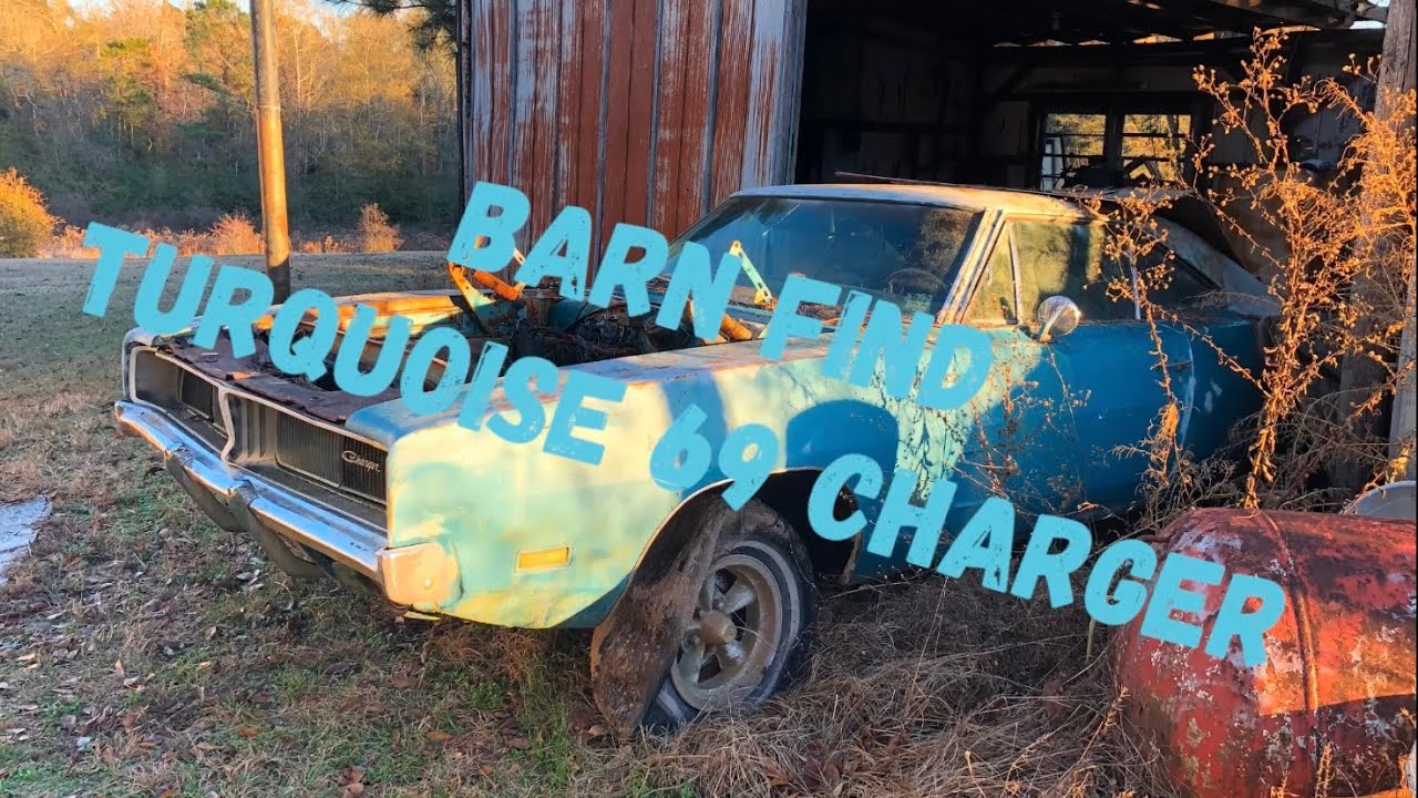 Barn find 1 owner 69 Dodge Charger - YouTube