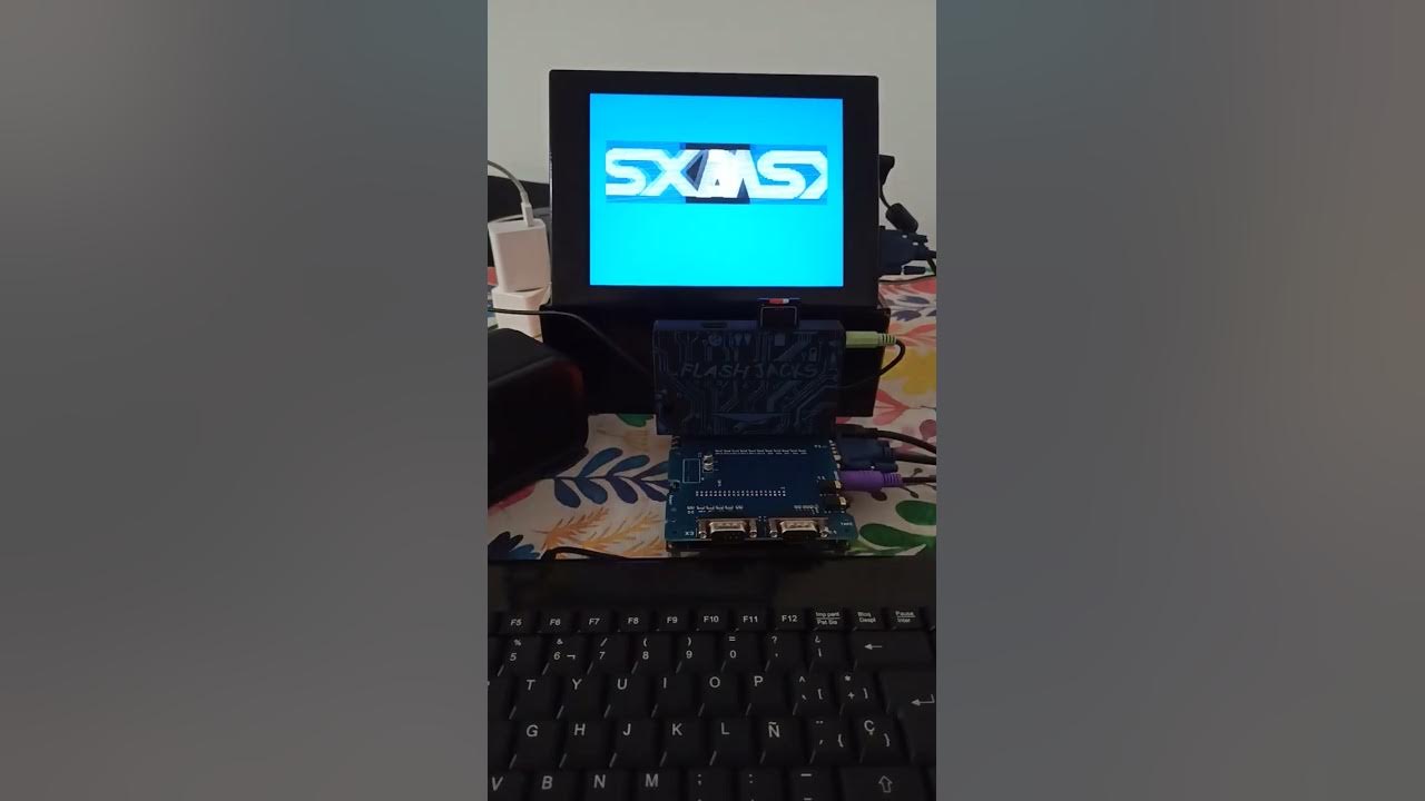 Cartucho FlashJacks . En un OCM. FPGA Altera De0 + Deocm . MSX MSX2 MSX3 - YouTube