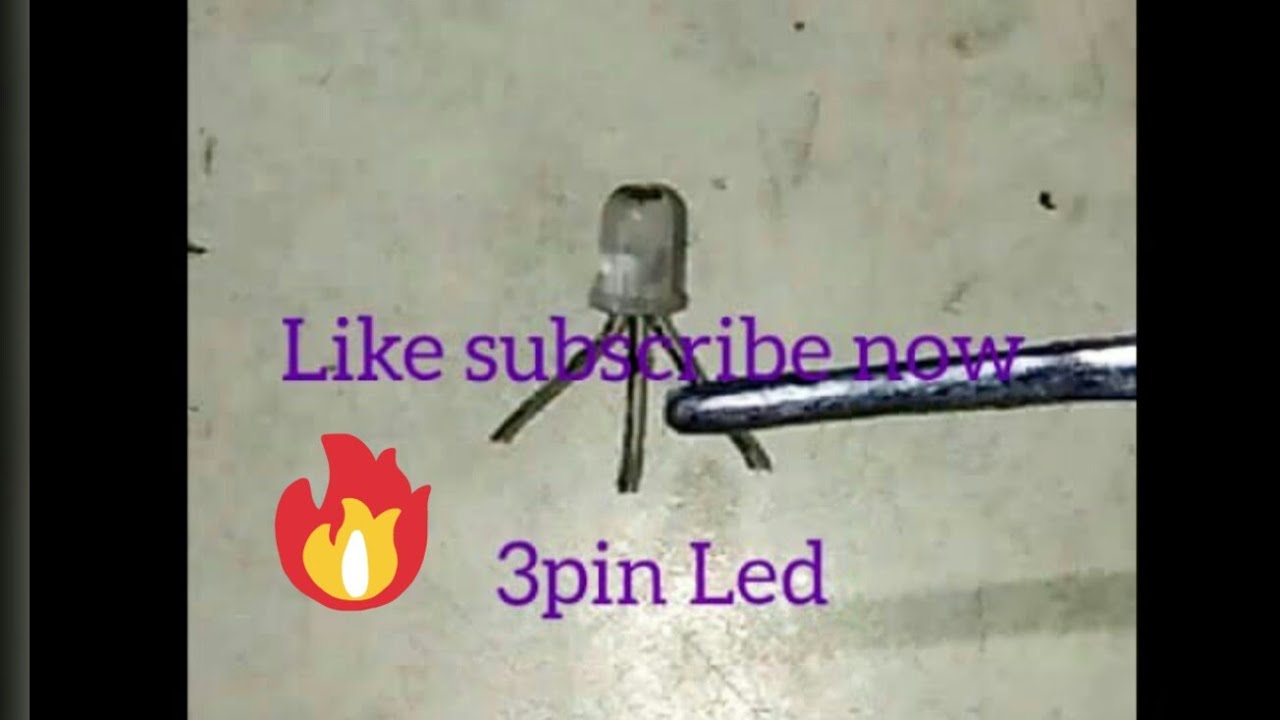 3 PIN LED - YouTube
