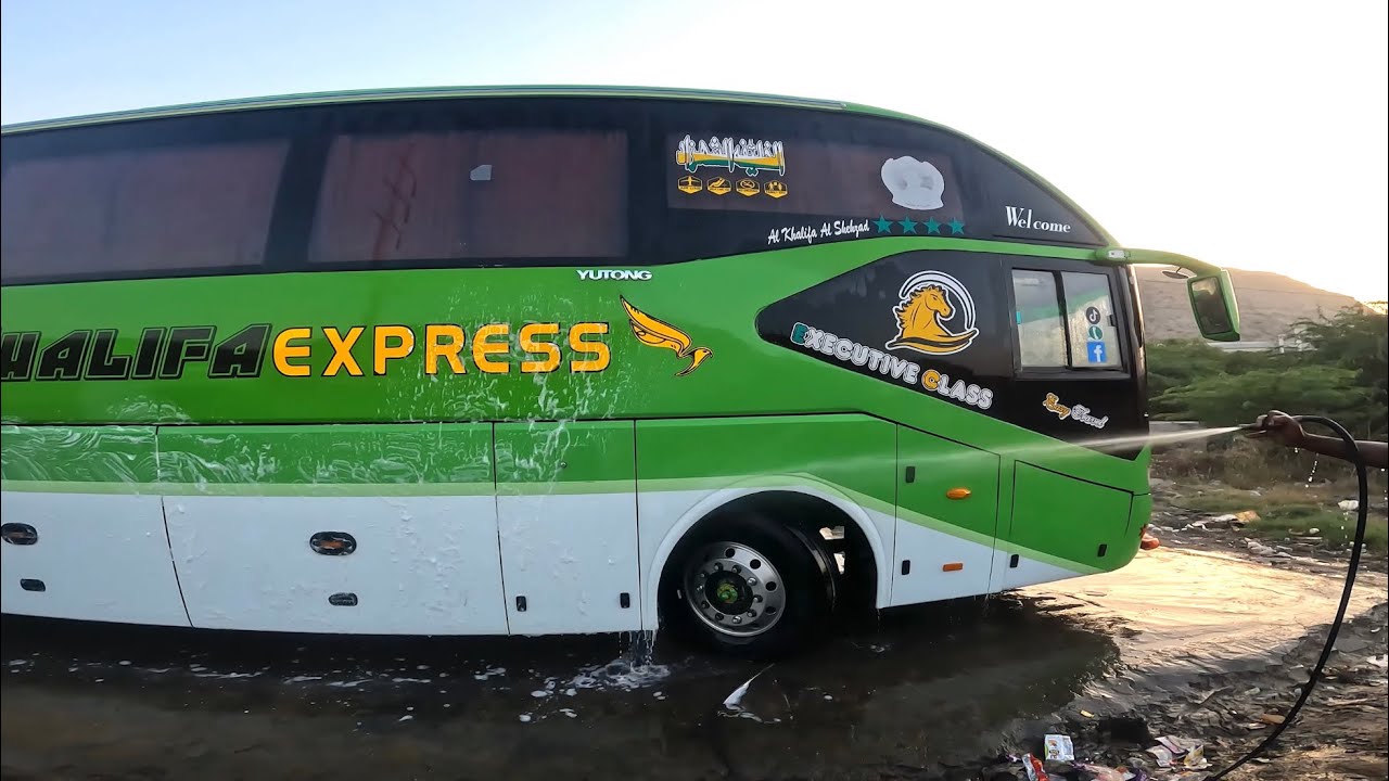 Al Khalifa Yutong Master Bus | Service Time | Wash Time Luxury Travel ...