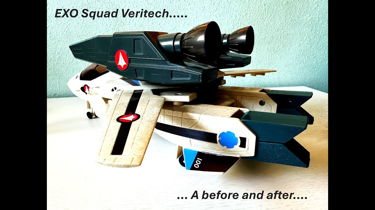 Let’s have fun with an Exo Squad Robotech Veritech Fighter - YouTube
