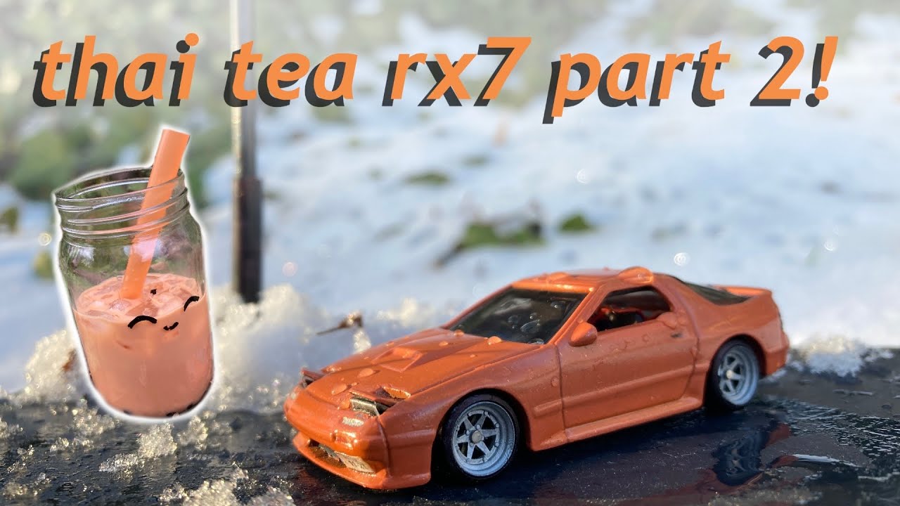 Finished! | Custom Hot Wheels FC RX7 Part 2 - YouTube