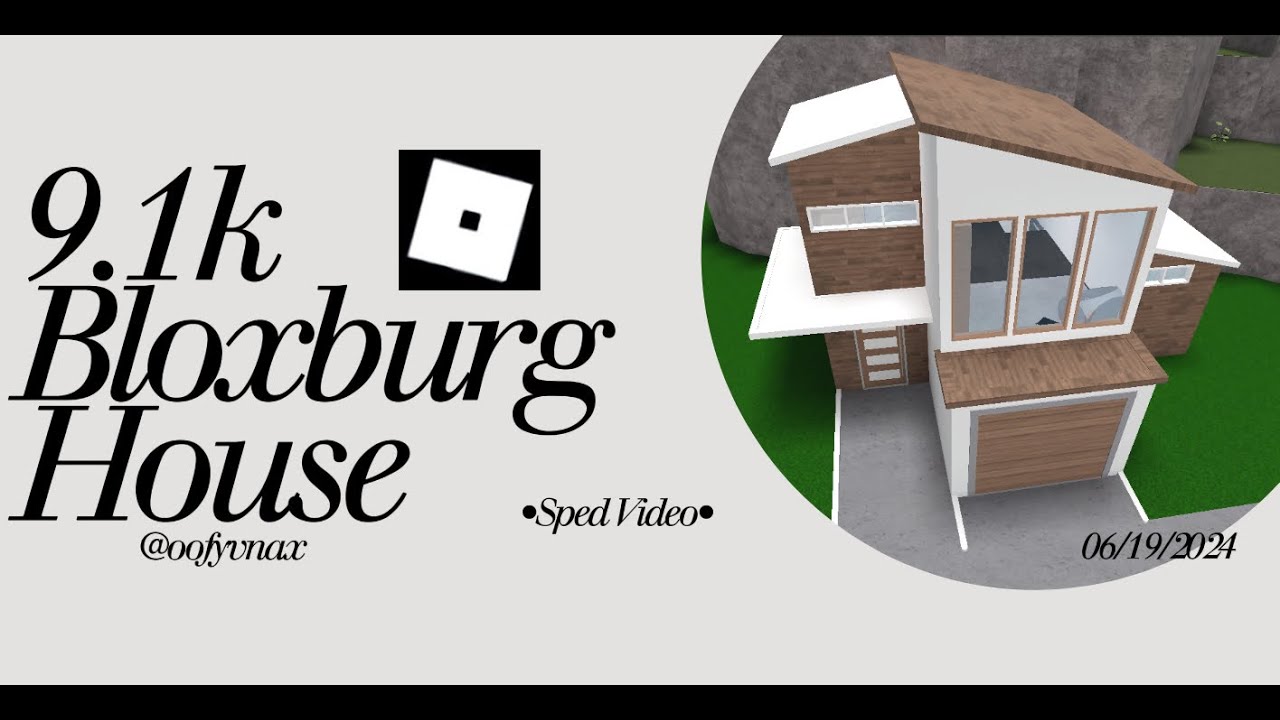 9.1k Bloxburg House (#1) #bloxburg #roblox #fyp #building #fypシ゚viral # ...