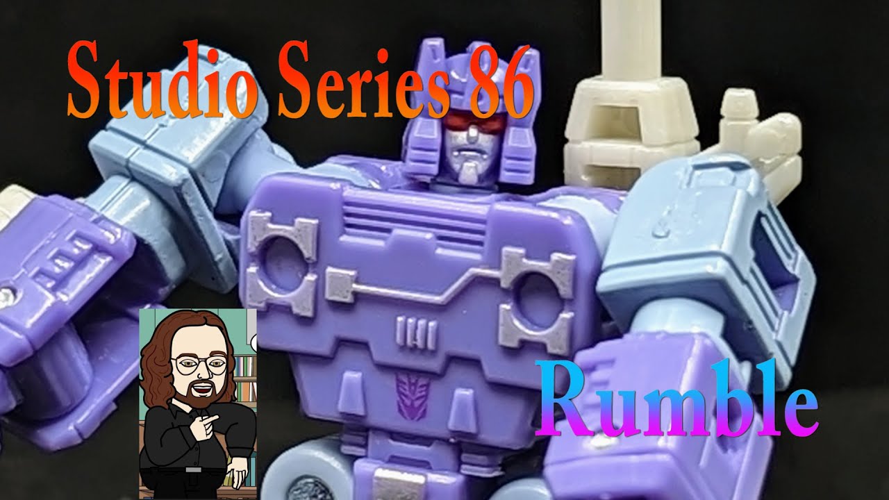 Chuck's Reviews Transformers Studio Series 86 Rumble - YouTube