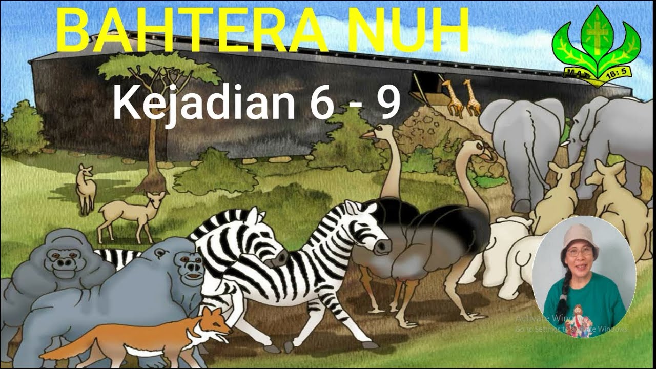 Cerita Alkitab Kejadian 6-9 Bahtera Nuh - YouTube