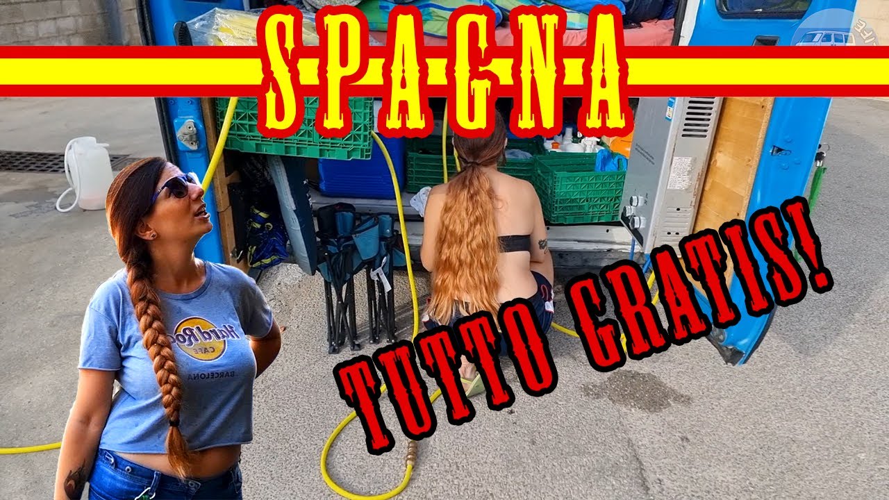 TUTTO GRATIS! 🔴 COL VAN IN VIAGGIO PER LA SPAGNA 🟡 FURGONE CAMPERIZZATO ...