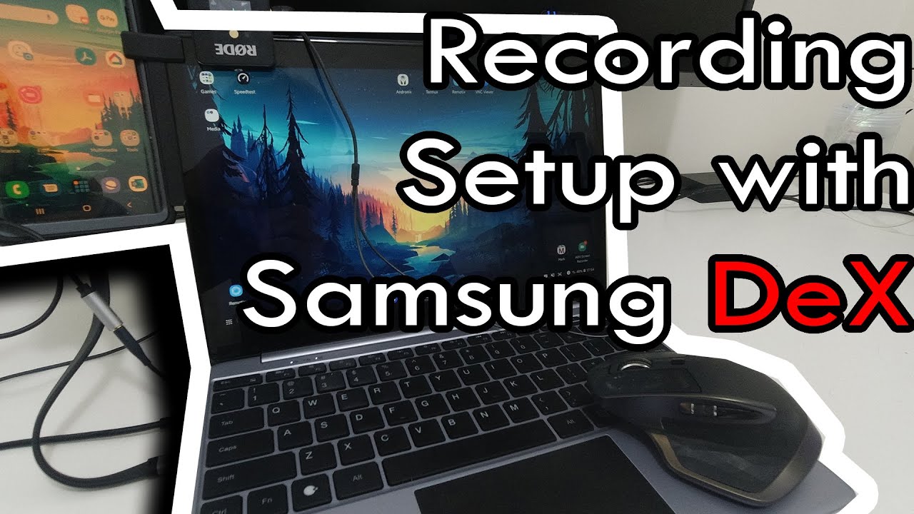 Portable Samsung DeX Gameplay Recording Setup - YouTube