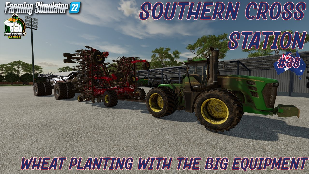FS22 - Southern Cross Station - Wheat Harvest and Some Cow Maintenance ...