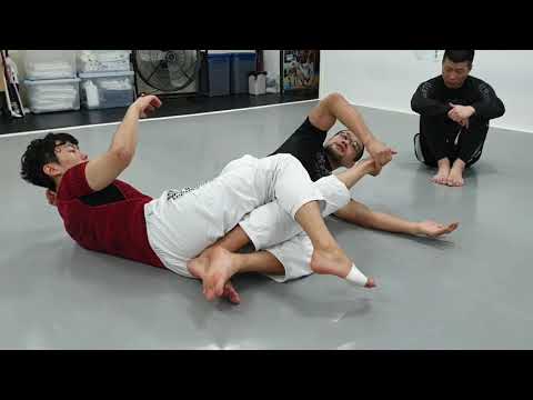 [No-Gi] 리버스 하프가드 레그 락 Reverse Half Guard Leg Lock (기술도움 : 최은국) - YouTube