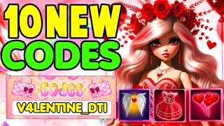 All New Valentines Codes All Working Codes For Dress To Impress ...