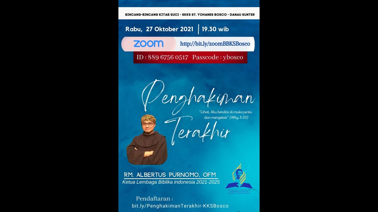 Penghakiman Terakhir Oleh Romo Albertus Purnomo OFM - YouTube