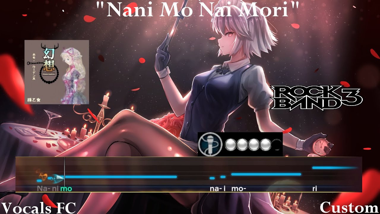 Nani Mo Nai Mori by Buta-Otome Vocals 100% FC Rock Band 3 (Custom ...