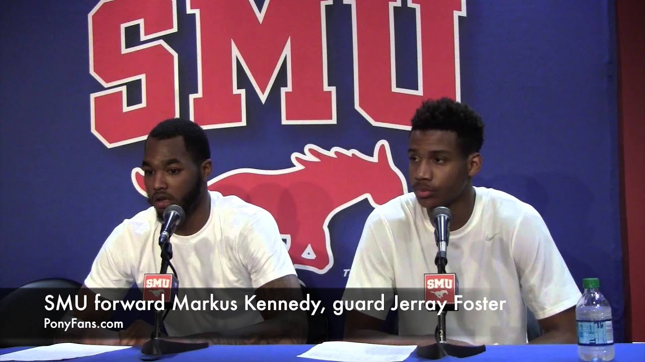 SMU forward Markus Kennedy, guard Jarrey Foster - YouTube