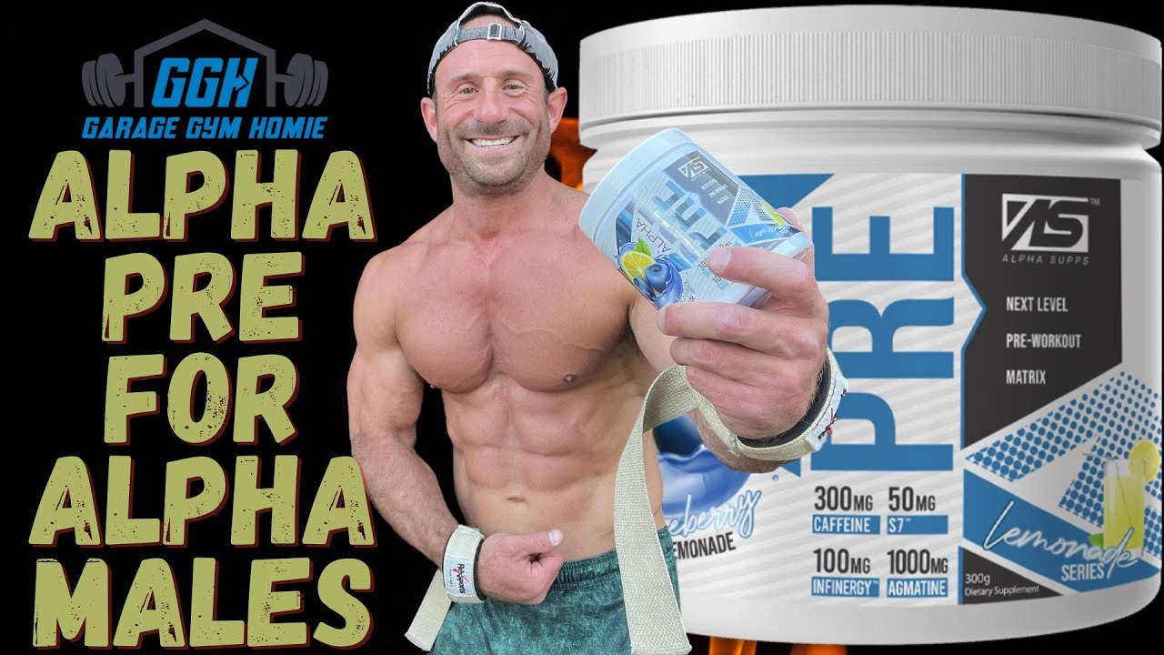 THIS ENERGY IS NICE! 🤝 Alpha Supps PRE Review - YouTube