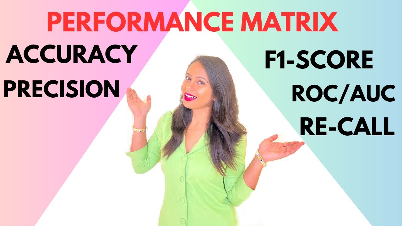 Performance matrix #accuracy #precision #recall #f1score #roc #auc ...