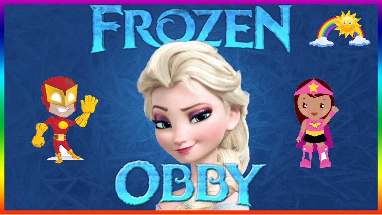 Frozen 2 Disney Movie Roblox OBBY - Into the Unknown - YouTube