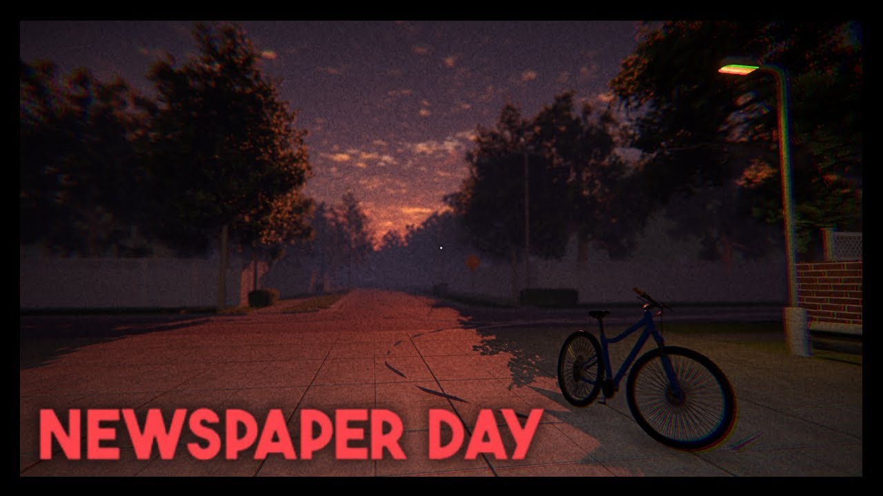 Newspaper Day | New Atmospheric Horror Game | PC - YouTube