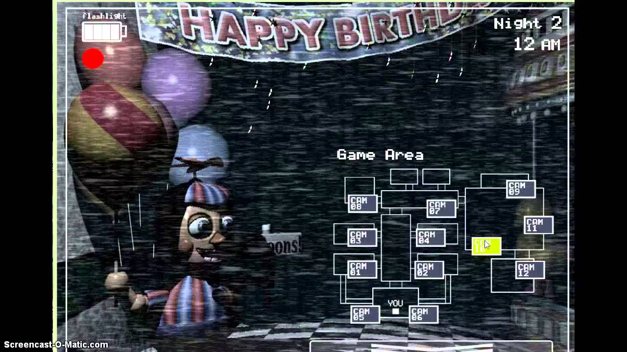 CHEEKA five nights at freddys 2 part 2 - YouTube
