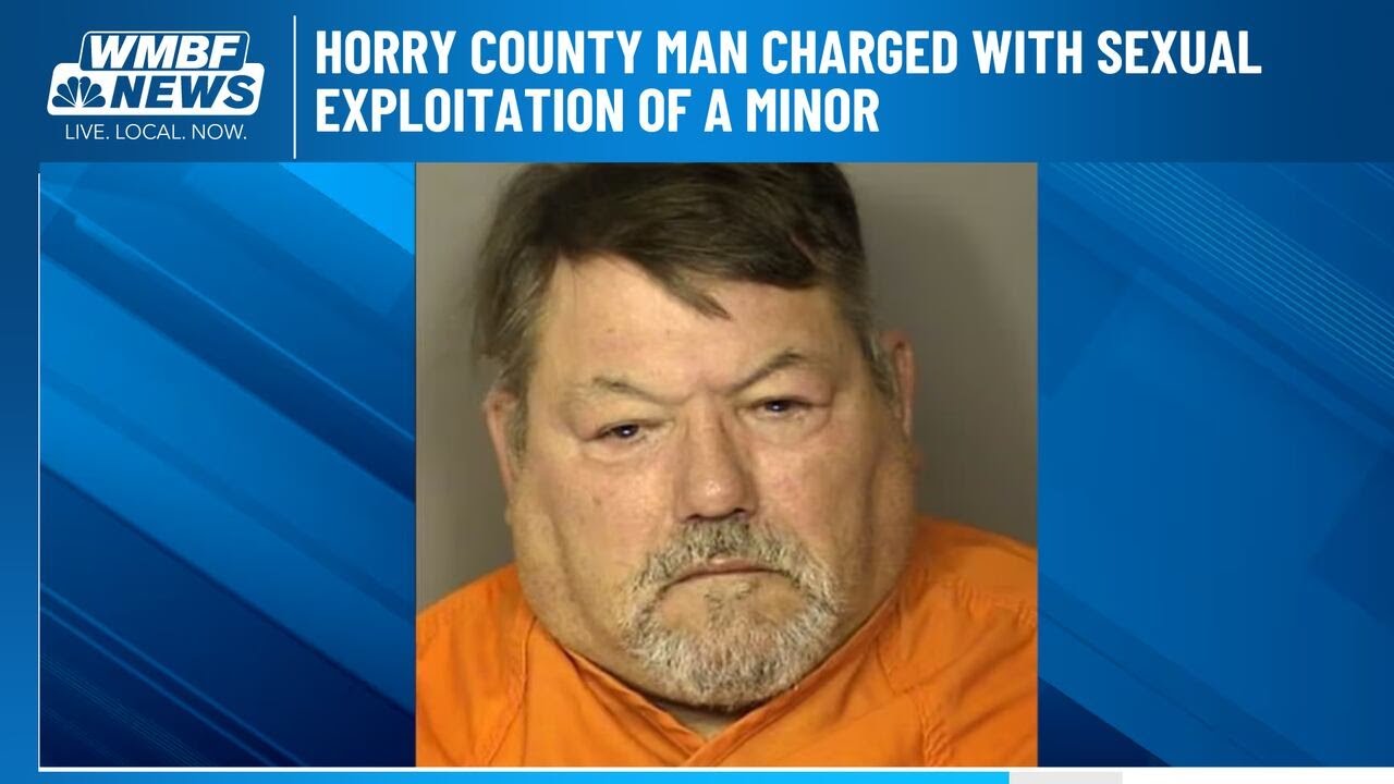 Horry County man charged with sexual exploitation of a minor - YouTube