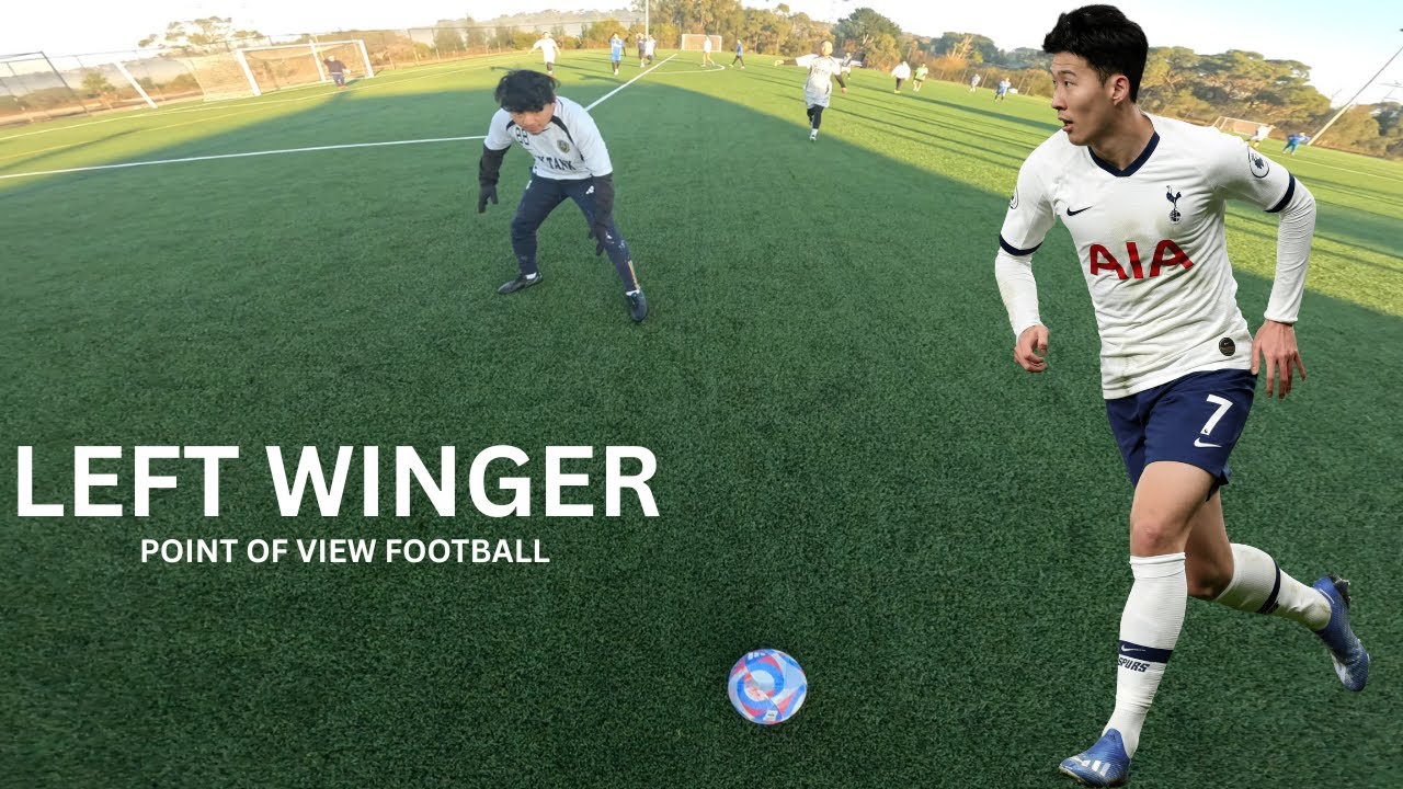 LEFT WINGER POINT OF VIEW FOOTBALL I POV FOOTBALL - YouTube