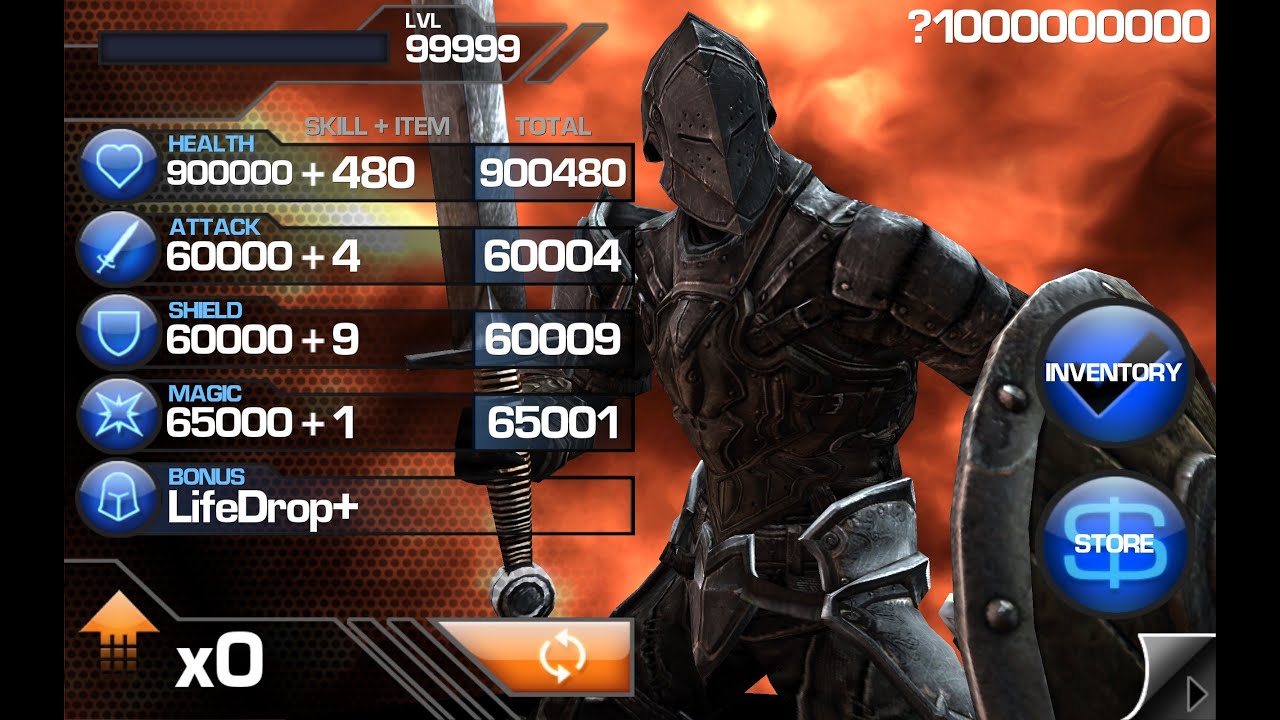 Infinity Blade Mod: The God King scratched to death by a guy holding a ...