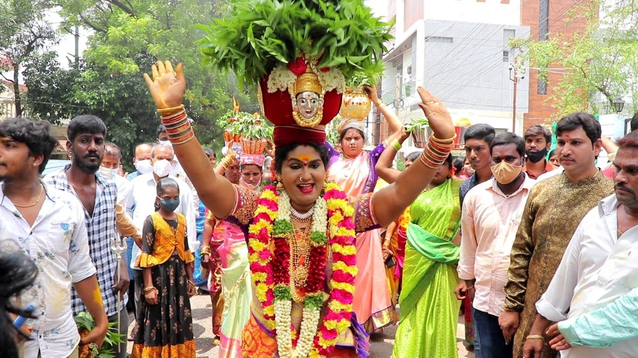 Jogini Shyamala Bonam 2021 | Jogini Shyamala Sigam At sri vana durga ...