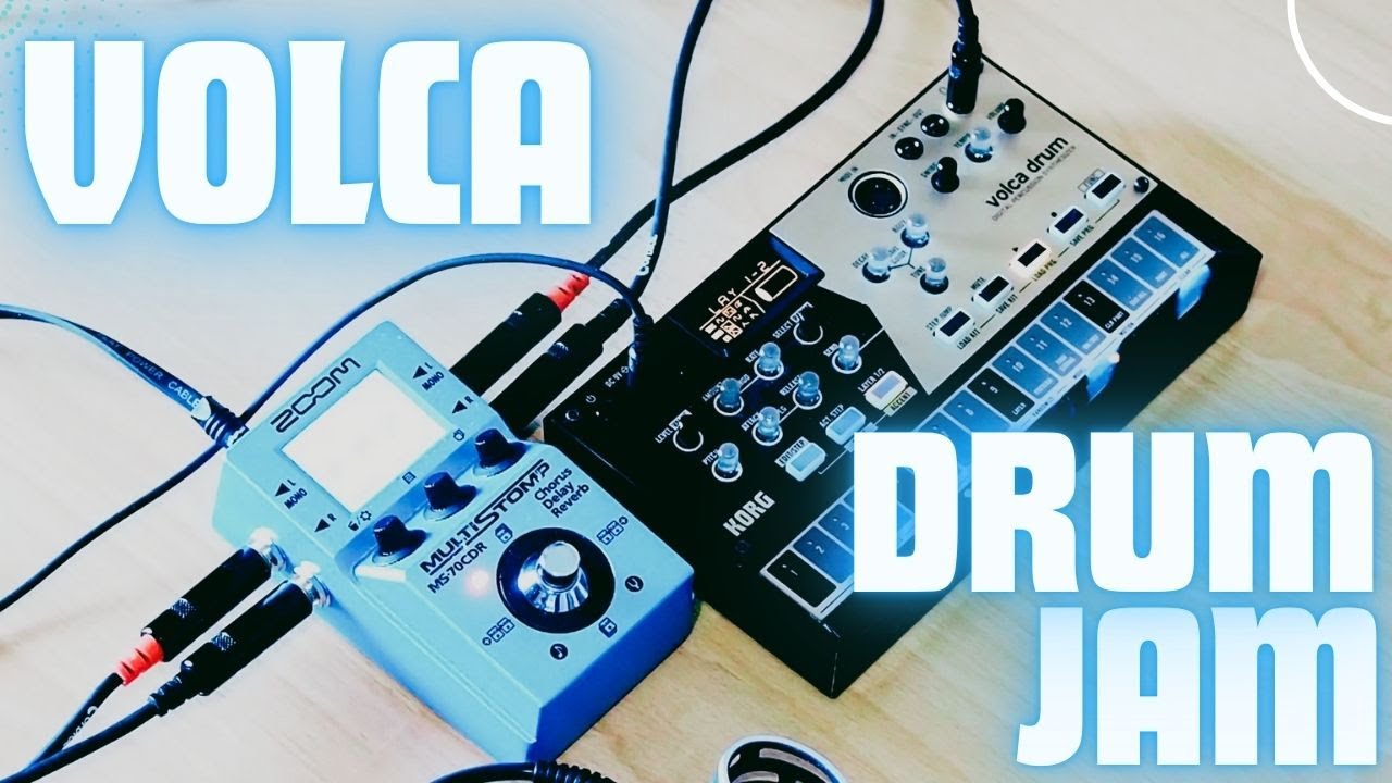 Volca Drum Jam - Getting Ready for Jamuary - YouTube