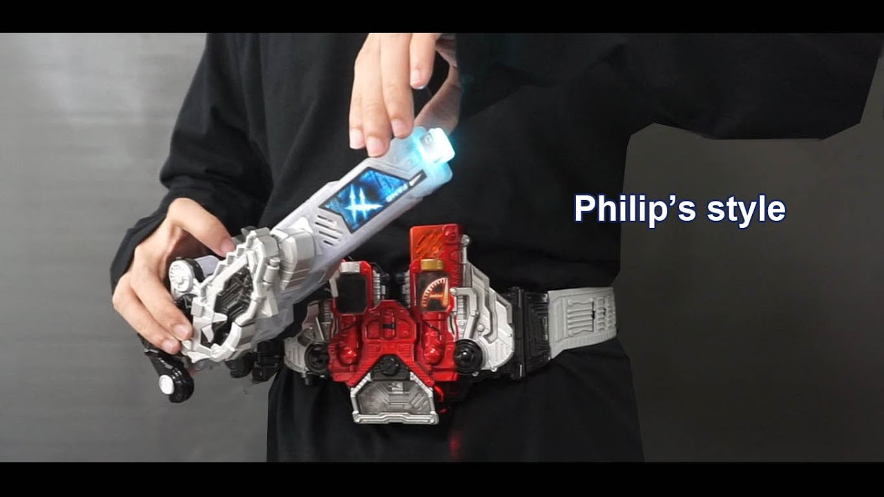 Fang + ACCEL (Test) DX Kamen Rider W Driver - YouTube