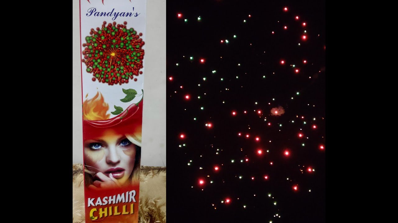 Pandyan's Fireworks | Kashmir chilli 3' Skyshot | Bursting🔥💥 - YouTube
