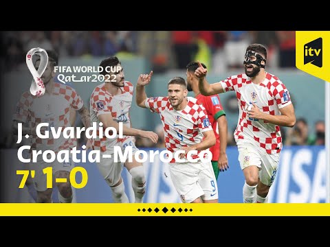 Xorvatiya  1:0  Mərakeş | Yoşko Qvardiol baxımlı hücumu gözəl qolla tamamladı