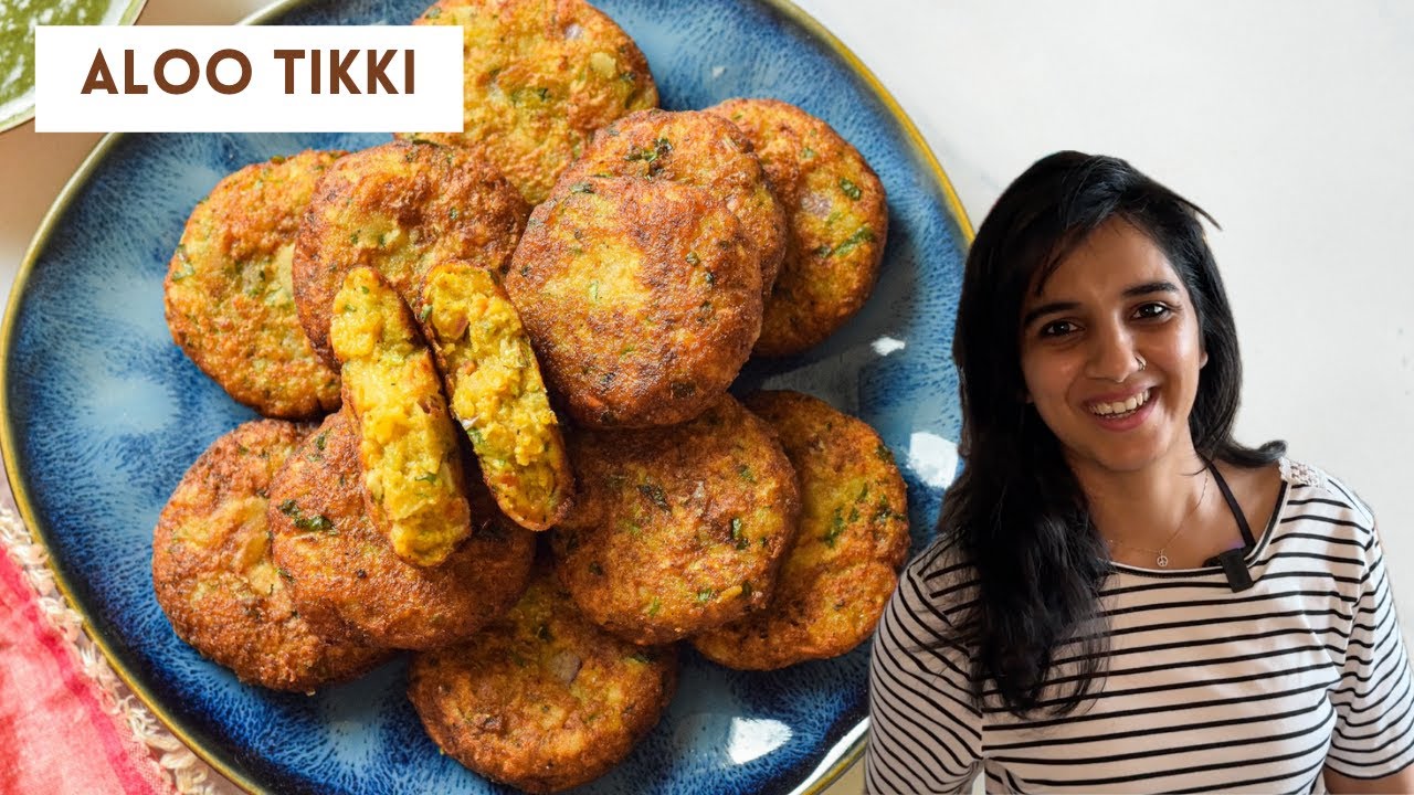 Aloo Tikki (Indian Potato Patty) - only THE BEST vegetarian #indian 🇮🇳 ...
