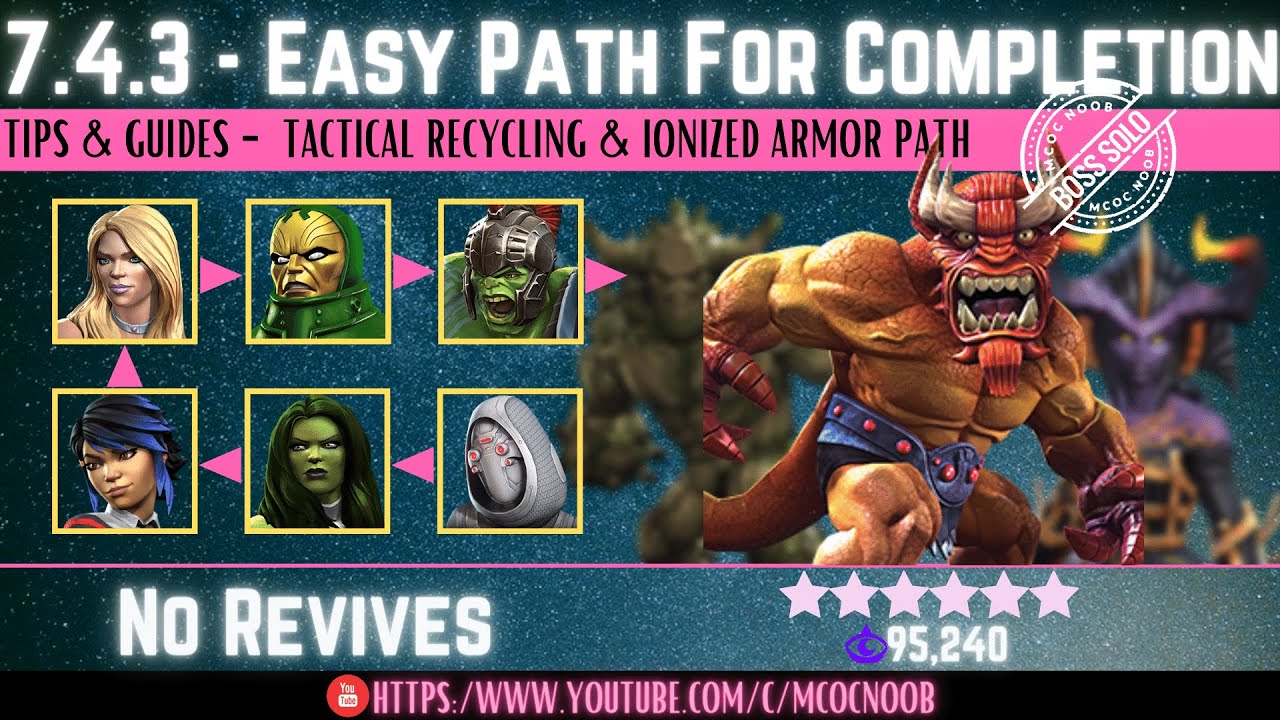 MCOC: Act 7.4.3 - Easy Path for Completion - (Book 2, Act 1.4) - Mangog ...