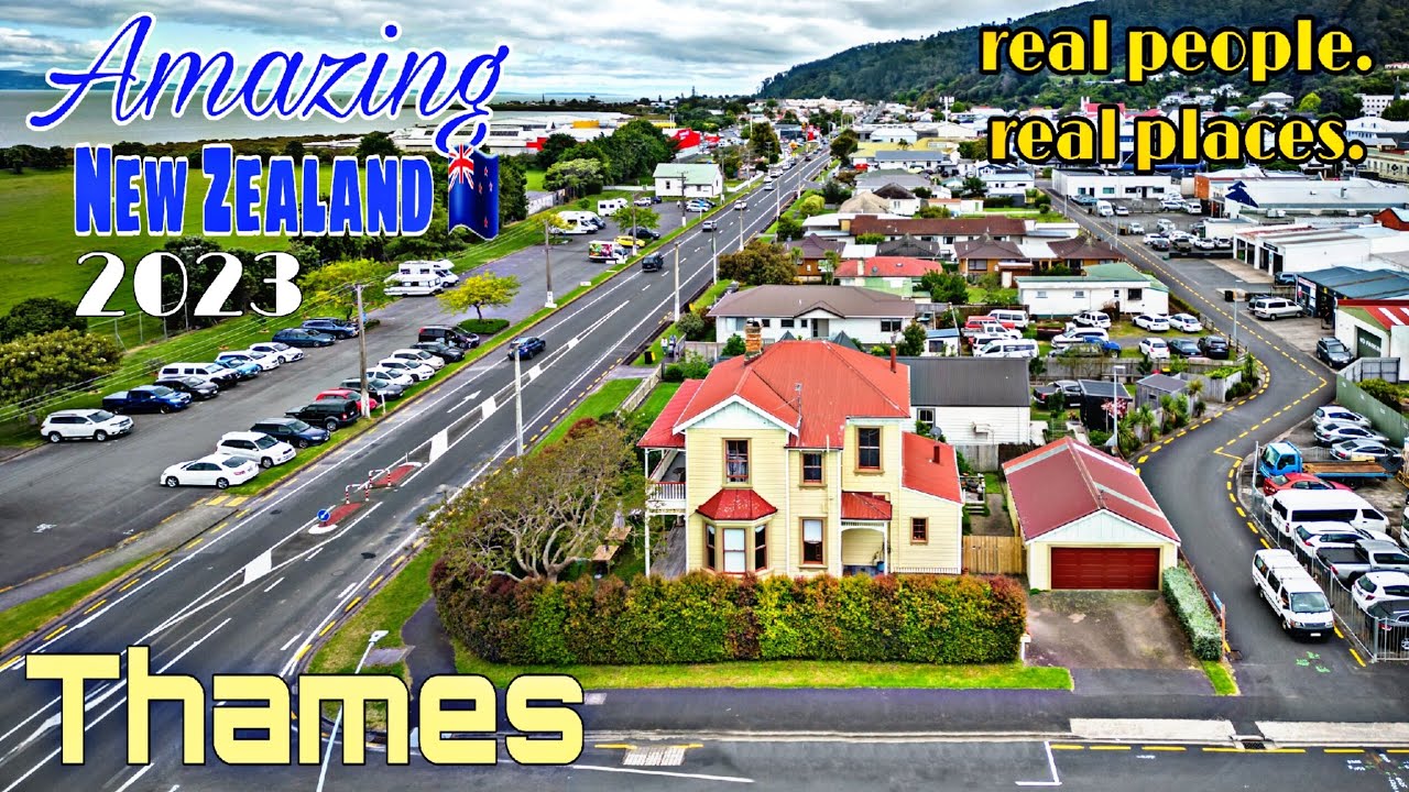 Ride| THAMES, town in the North Island| Waikato New Zealand - YouTube