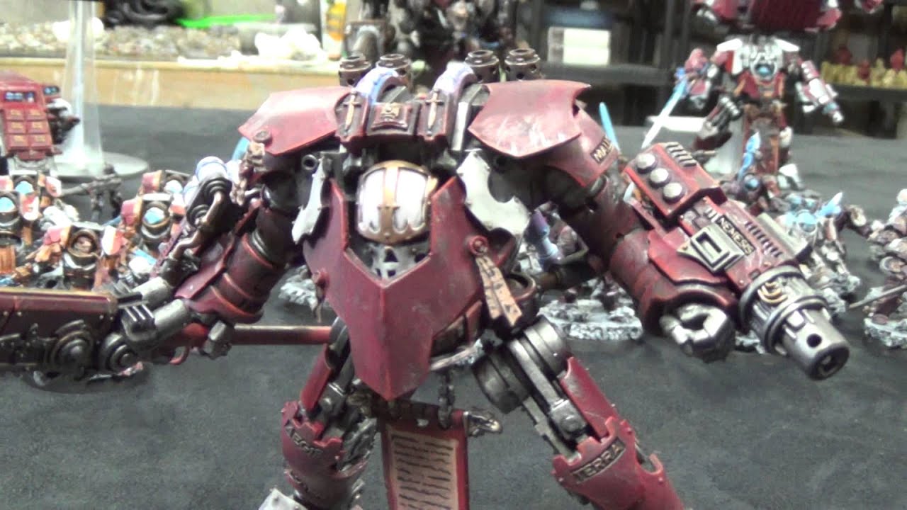 Army Showcase - Lathes Grey Knights - Titan Terrain Studio - YouTube