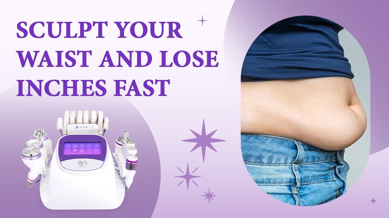How to use 10 in 1 Mychway Cavitation Machine For Belly | Model: SD ...