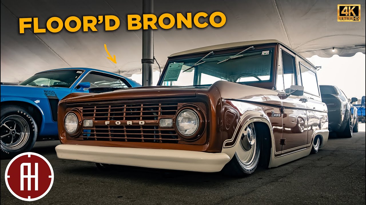 Slammed 1969 Ford Bronco is a Floor'd Bronco - YouTube