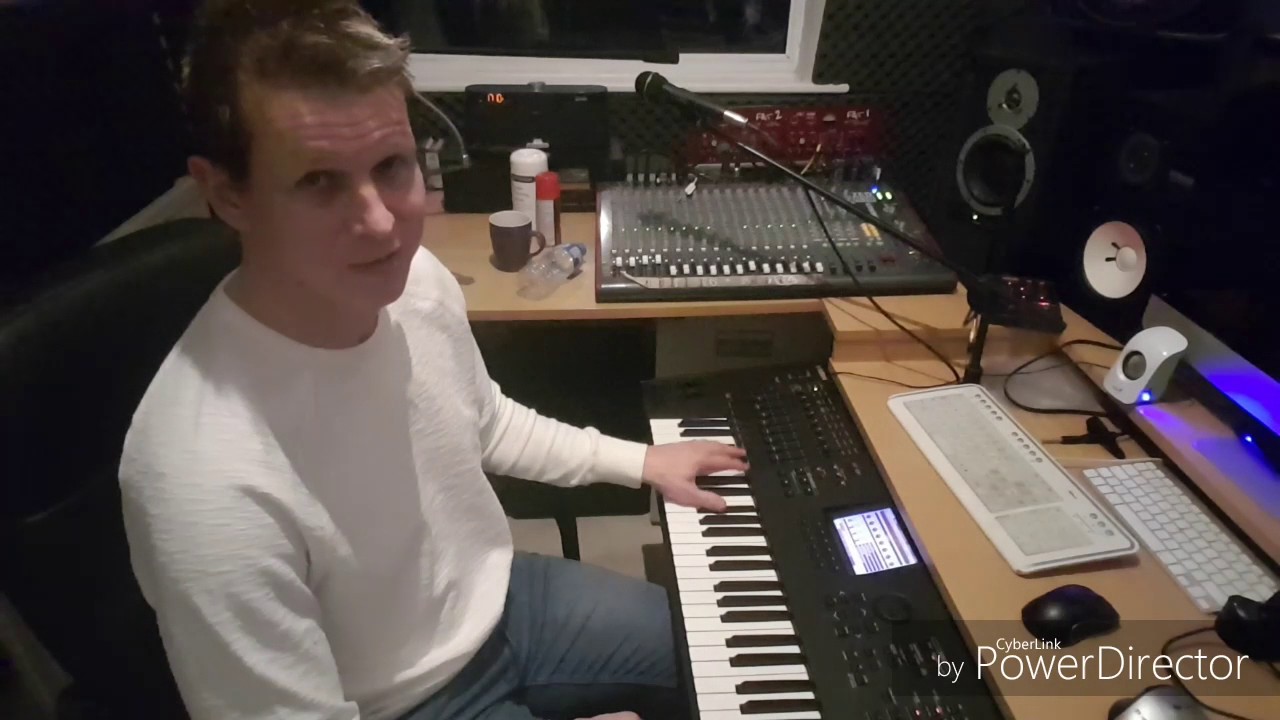 2017 Danny Seward Actor & Singer playing live ROCKY IV Piano medley ...