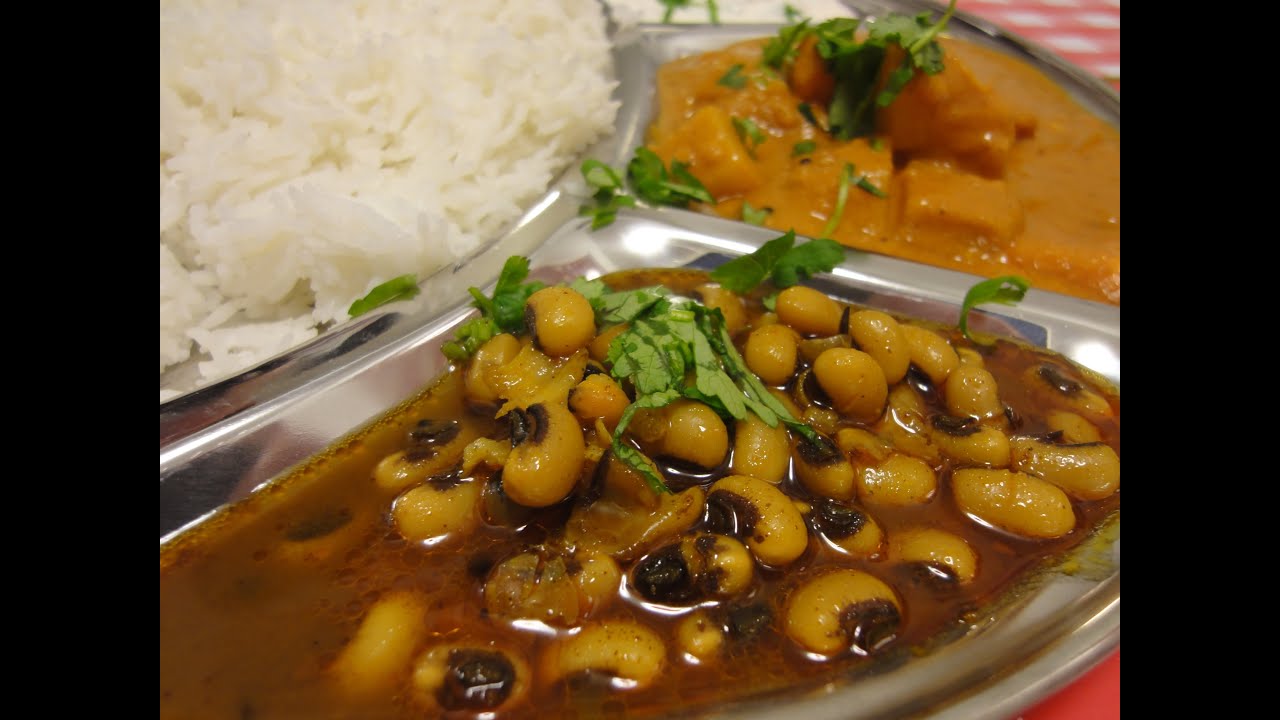 Mustasilmäpapudhal (Black eye bean dhal) - YouTube