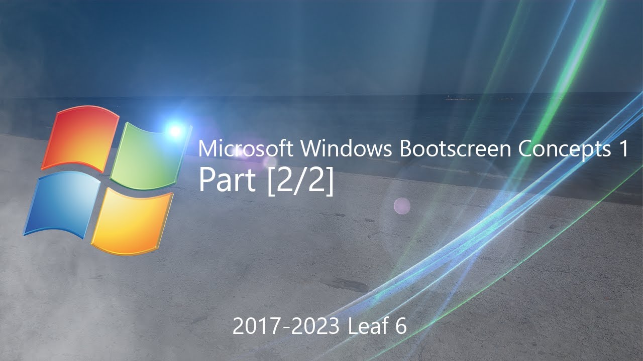 Microsoft Windows Bootscreen Concepts 1: [Part 2/2] - YouTube