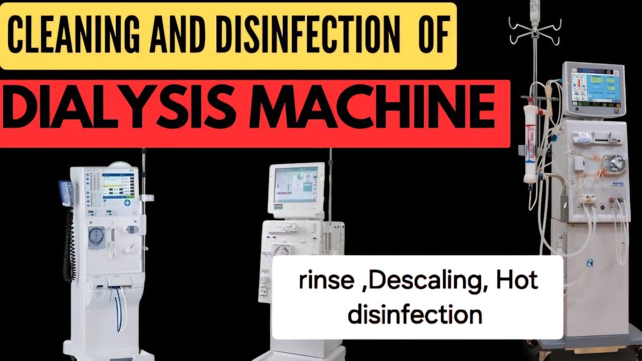 Dialysis Machine Essential Maintenance - YouTube
