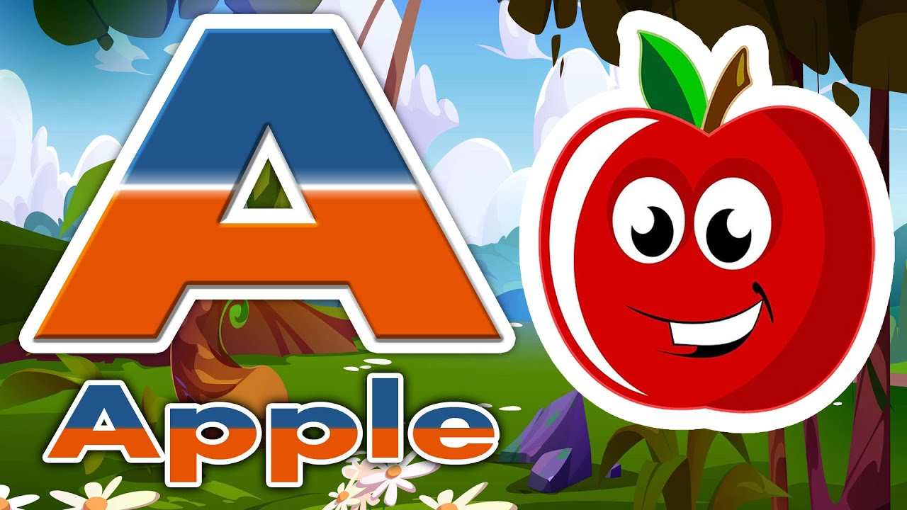 A for Apple for Toddlers | Baby Video Education | Nursery Learning ABC ...