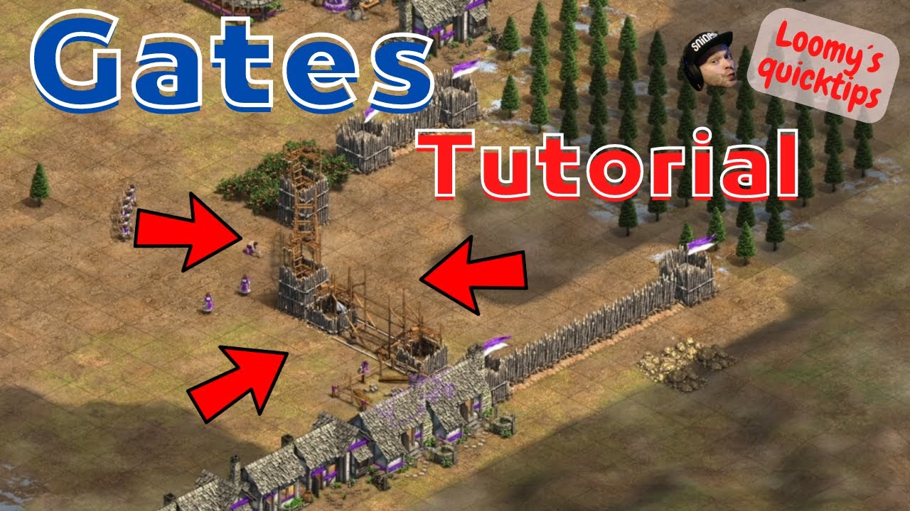 What can you do with gates? (Aoe 2 quicktip) - YouTube