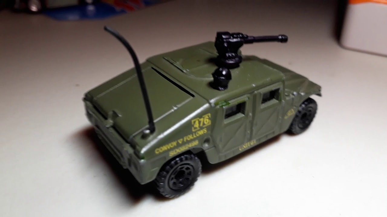 Matchbox Humvee custom - YouTube