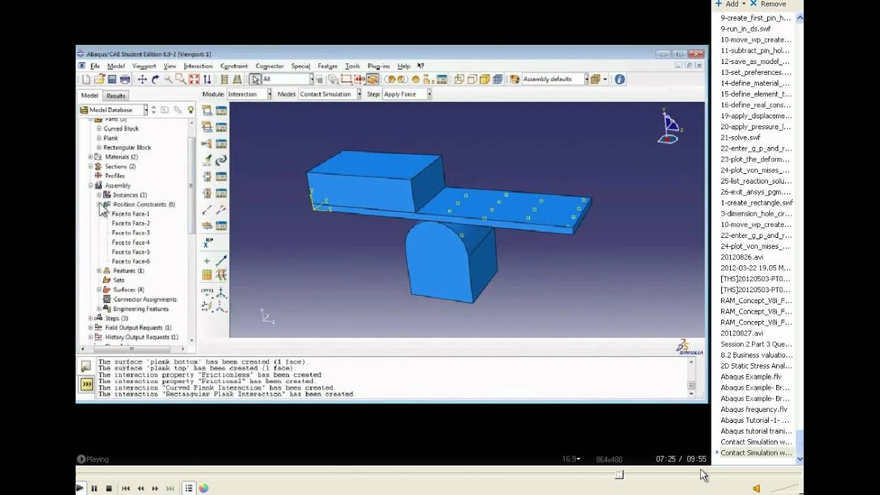 Abaqus Video Training - YouTube