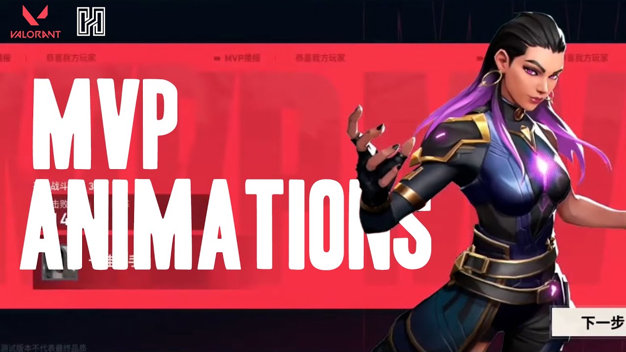 Valorant New MVP Animations (Mobile) - YouTube