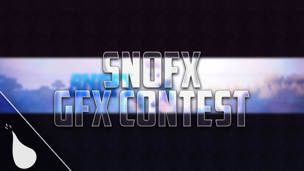 Speedart #32 | SnoFX's GFX Contest! (Minecraft Banner!) - YouTube