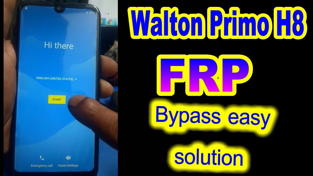 Walton Primo H8 Pro FRP Bypass easy solution I Walton H8 FRP bypass I Google Lock Remove Walton ...