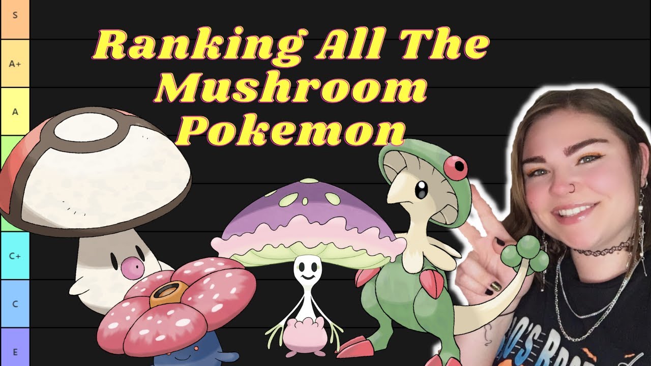Ranking All of the Mushroom Pokemon! - YouTube
